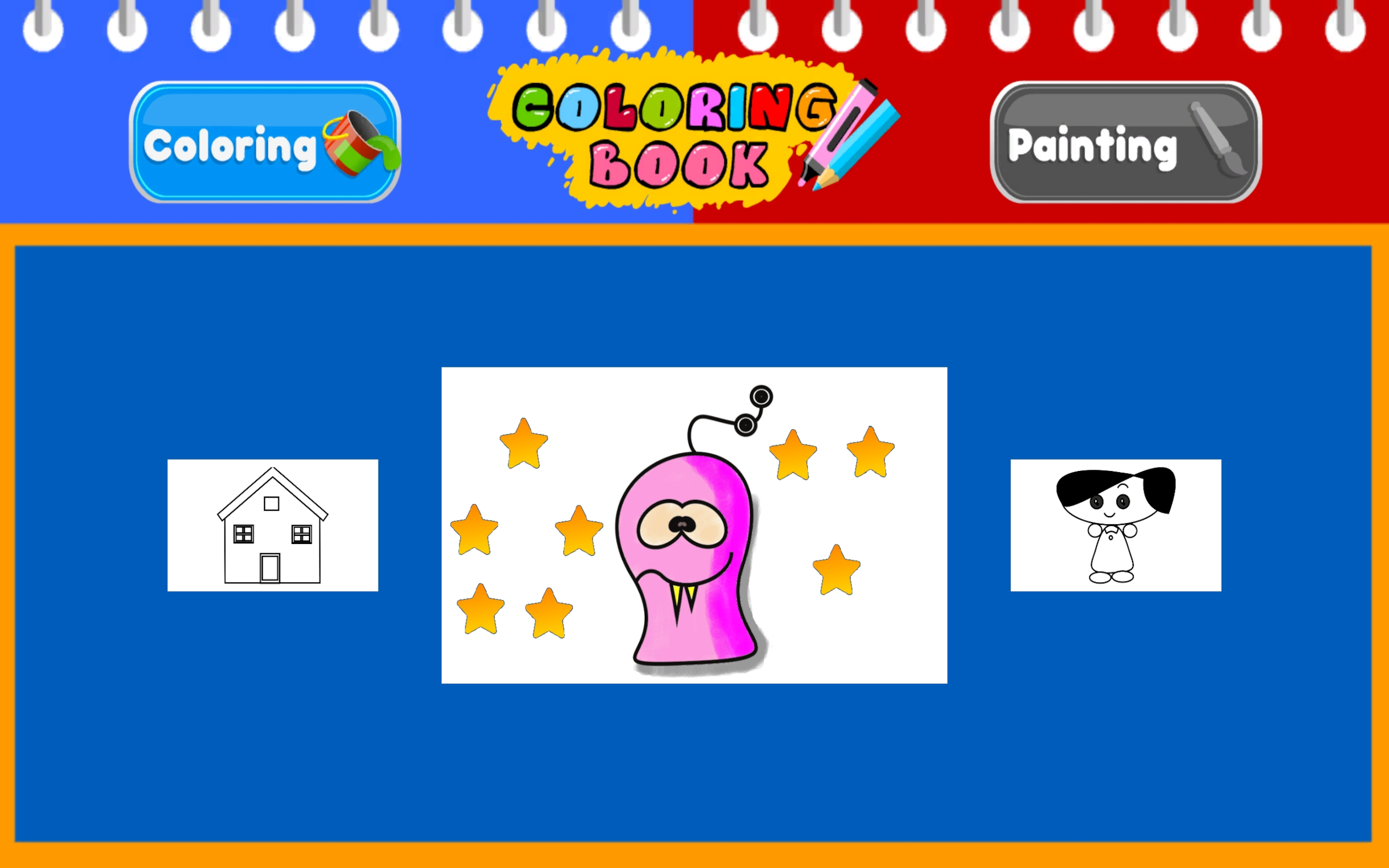 Coloring Book Kids Game | Unity Project With Admob for Android and iOS by NorthPick